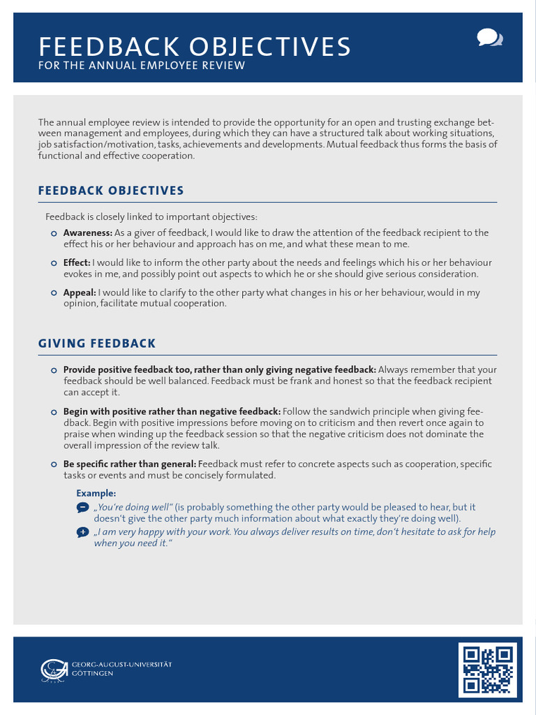 Feedback Objectives | PDF | Cognition | Cognitive Science