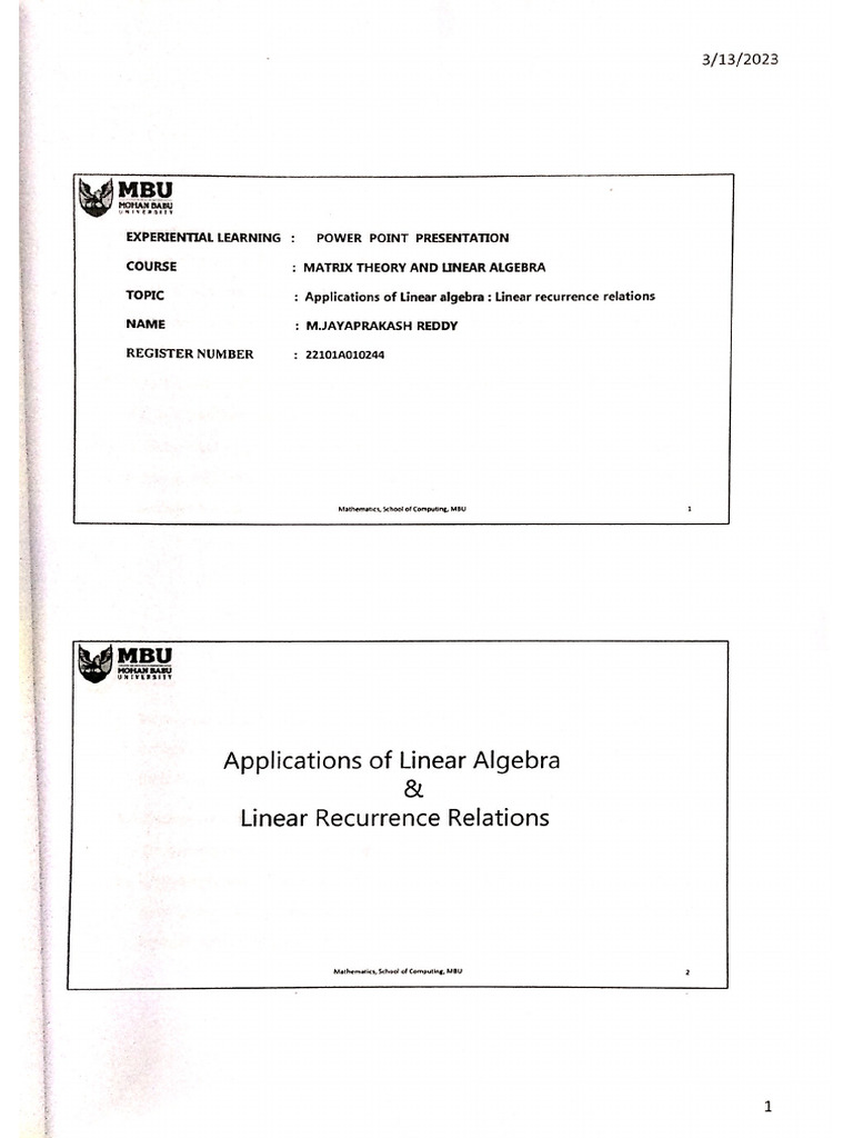 DMS - Ist Page PPT Model | PDF