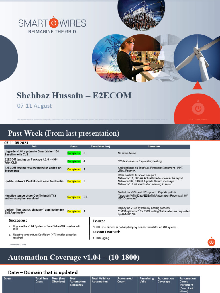 E2E ATM Resources Weekly Presentation | PDF | Computing | Computer Engineering