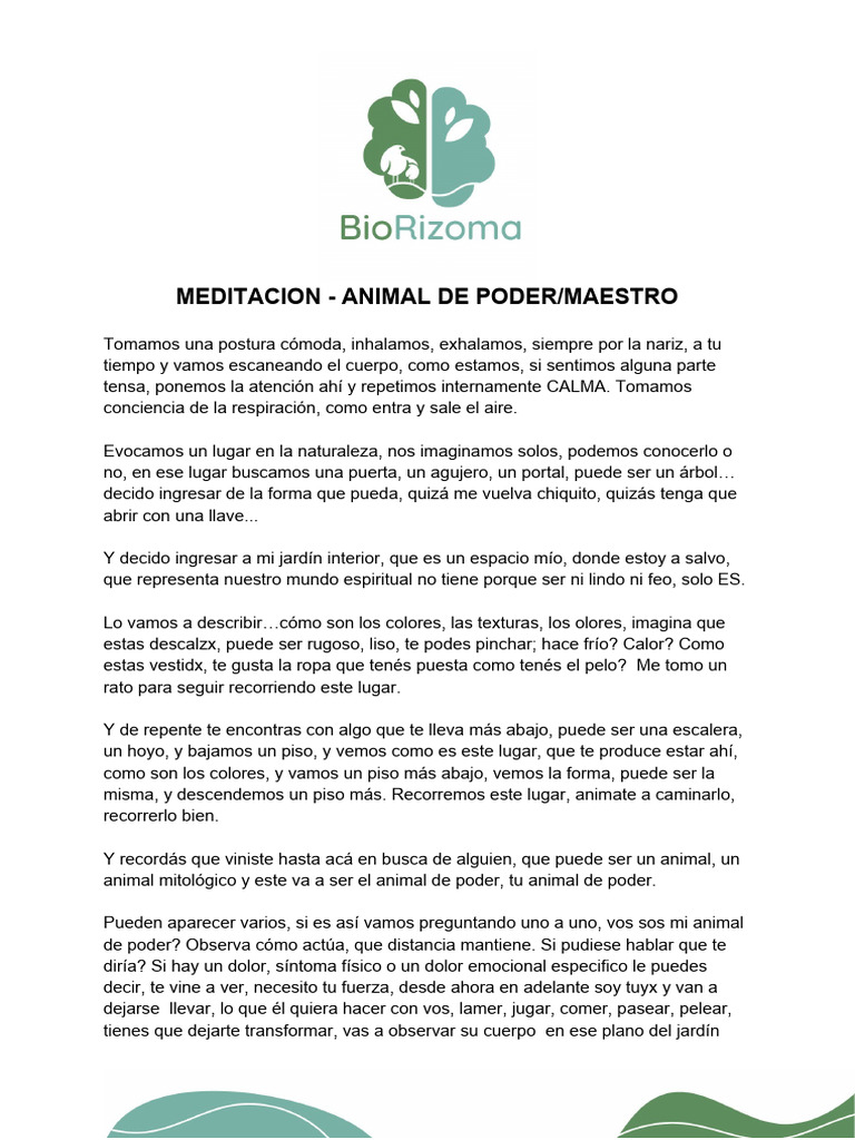 Animal de Poder | PDF