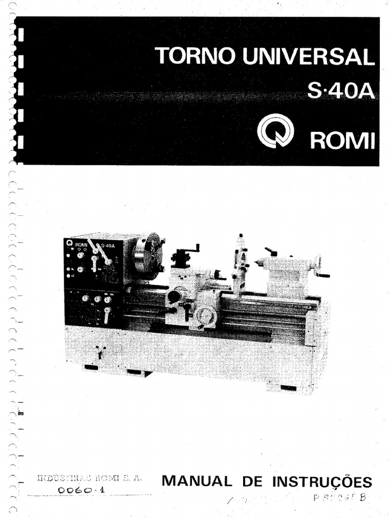 Manual Torno Romi | PDF