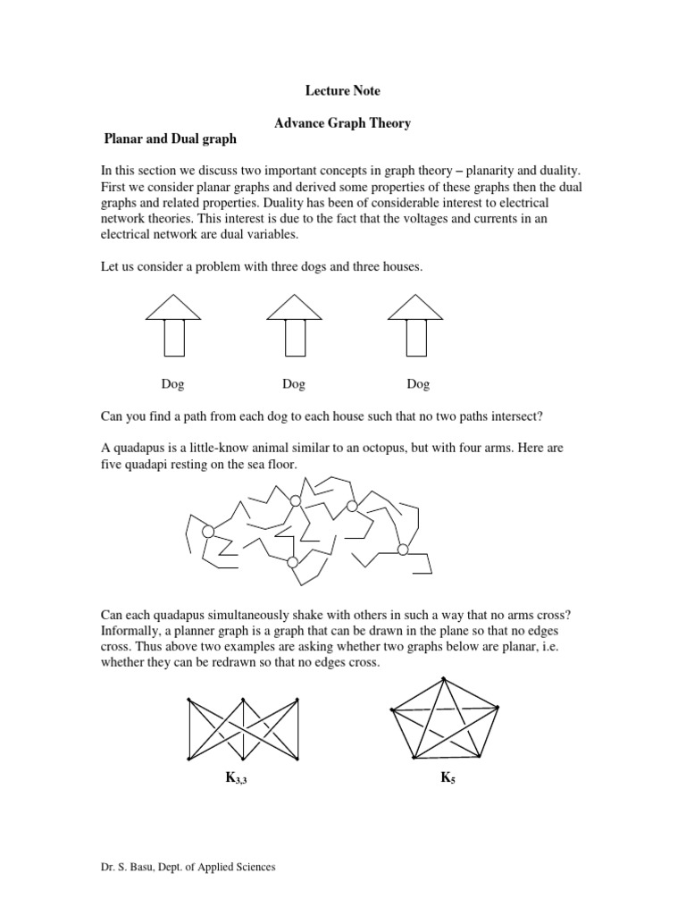 Graph Theory Class Note 2 Download Free Pdf Vertex Graph Theory Graph Theory 6193