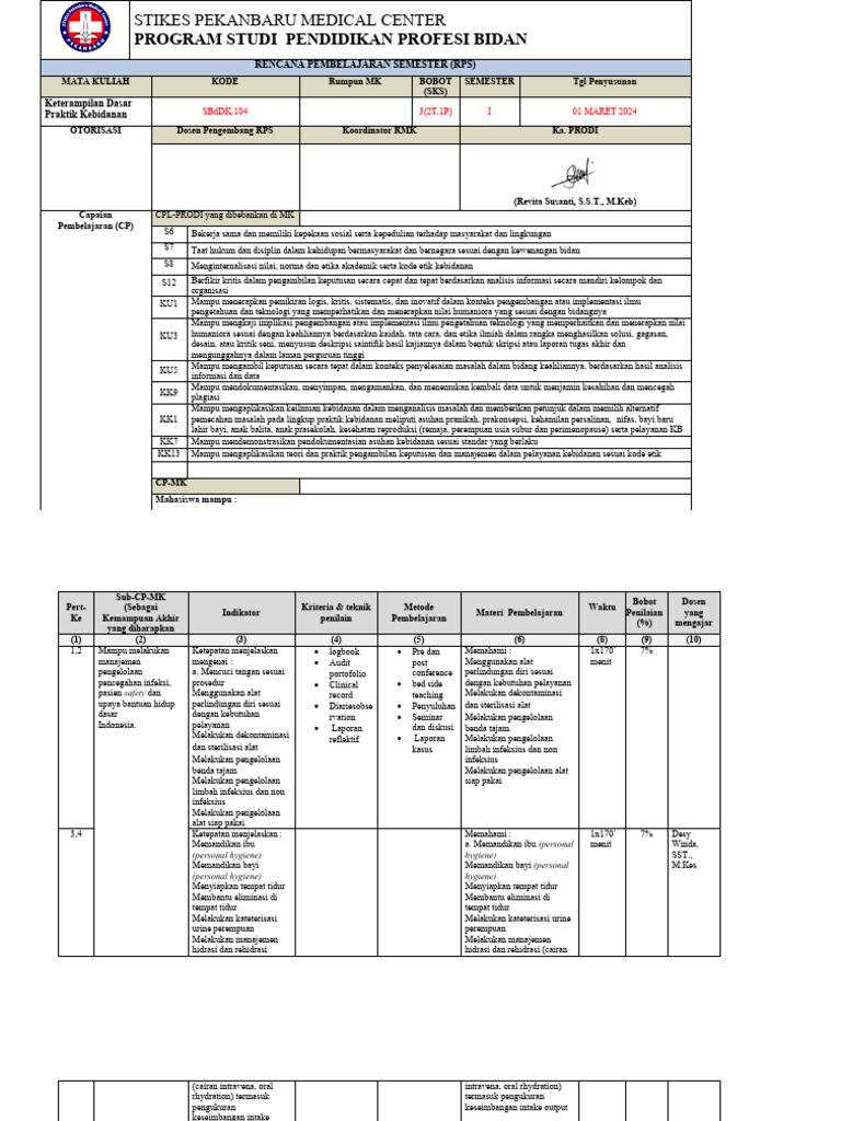RPS KDPK | PDF | Komputer