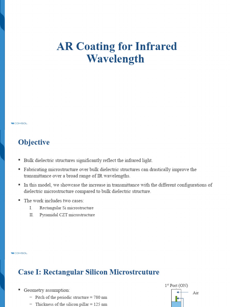 Infrared AR Coatings | PDF | Infrared | Waves
