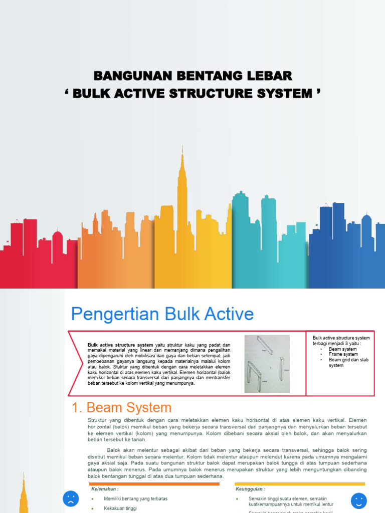 Sistem Struktur Bulk Aktif pada Bangunan | PDF