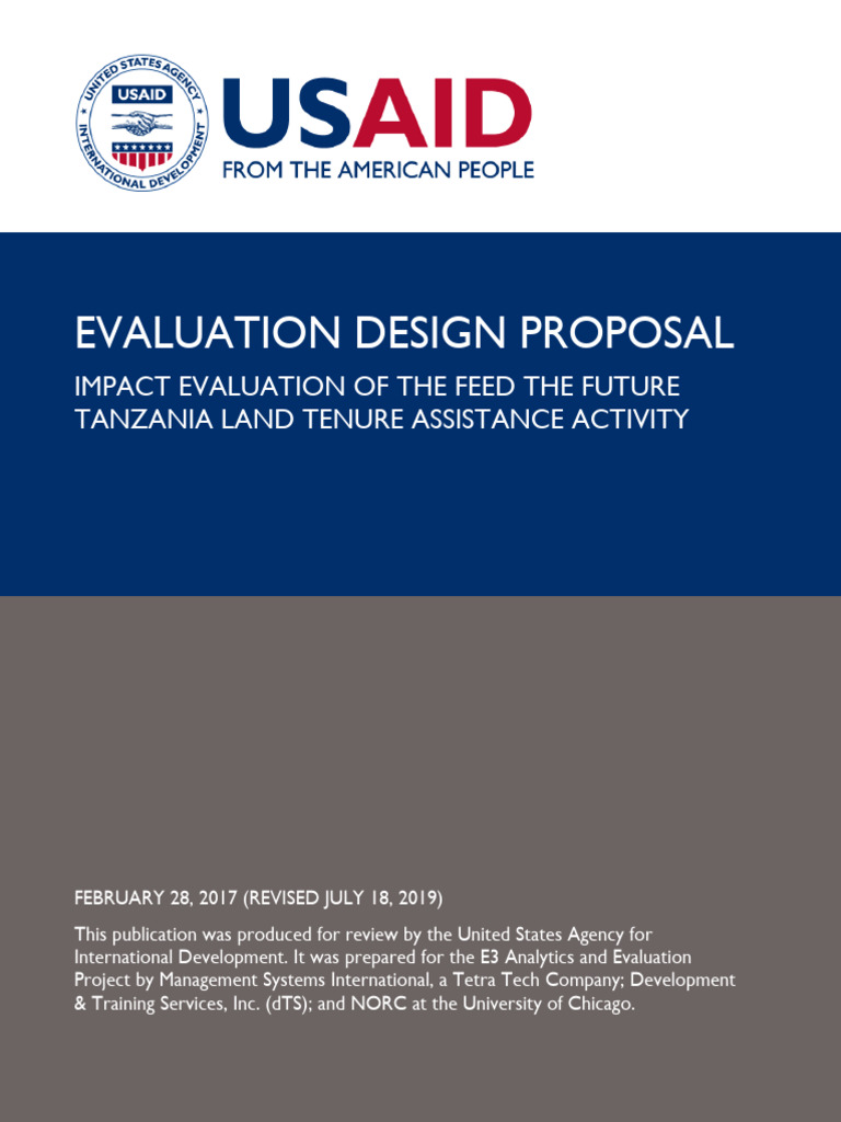 LTA IE Design Proposal REVISED 7 18 19 Public - 508 | PDF | Evaluation ...
