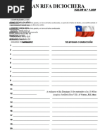 Modelo de Rifa | PDF