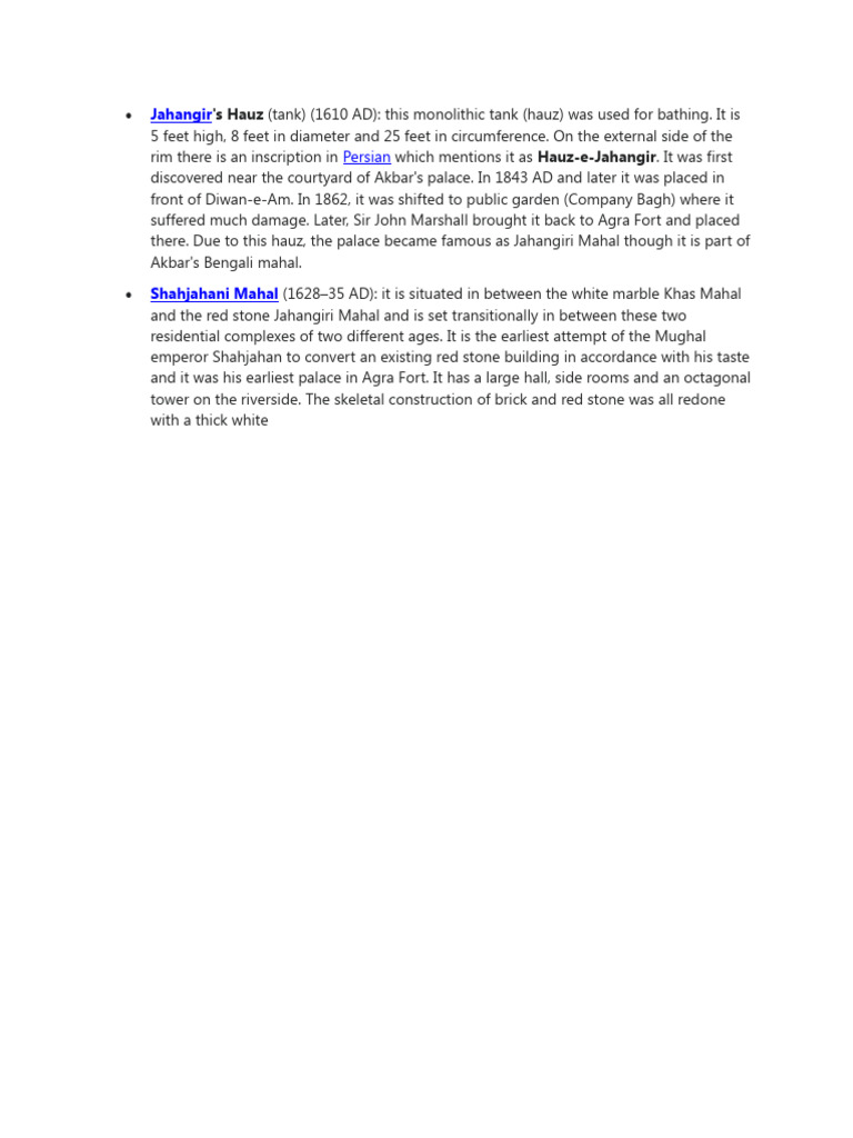 Jahangir: 'S Hauz (Tank) (1610 AD) : This Monolithic Tank (Hauz) Was ...