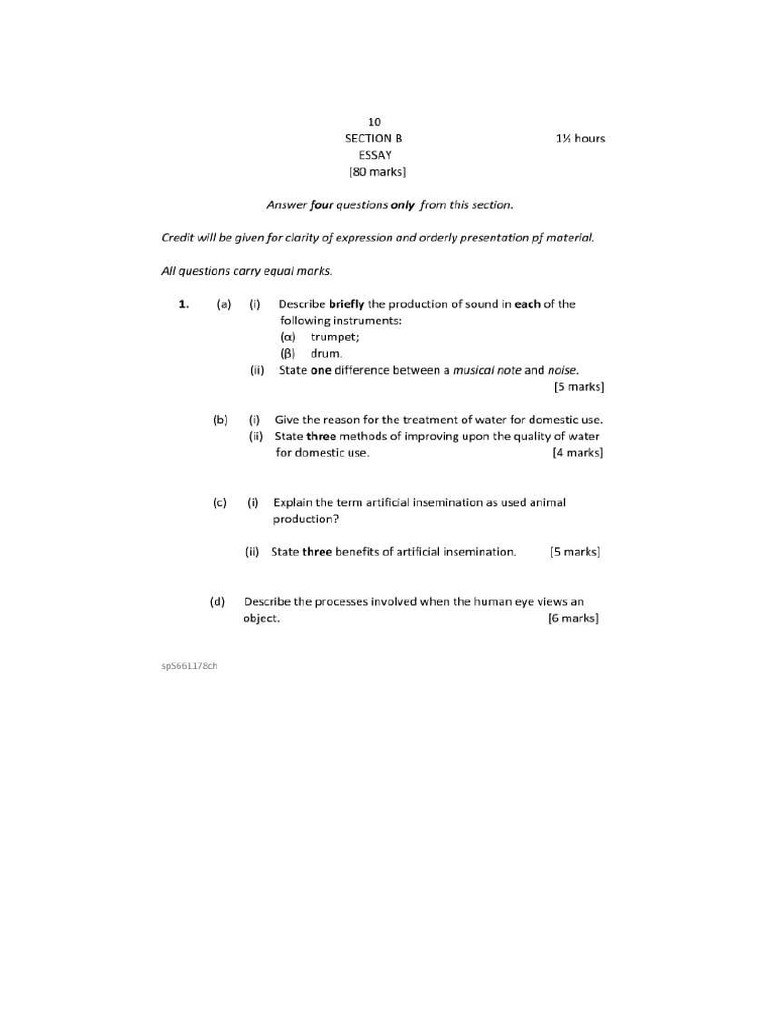 Mock Questions | PDF