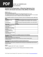 Skin Melanoma Excision - CAP Protocol | PDF | Melanoma | Metastasis