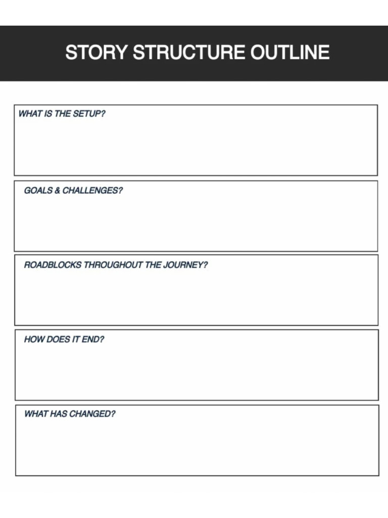 JD Story Structure | PDF