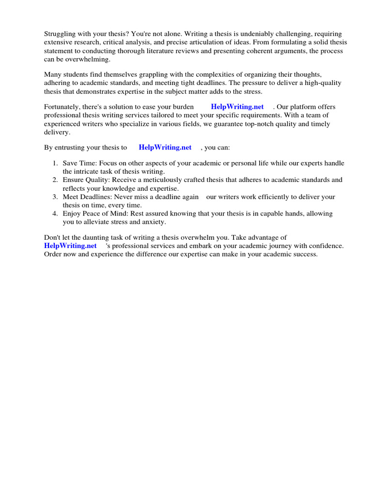 Thesis Custom Menu | PDF