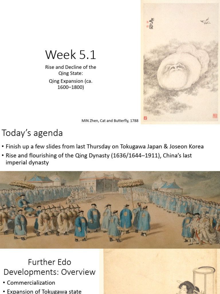 5.1 Qing Expansion SLIDES | PDF | Qing Dynasty | Imperial China