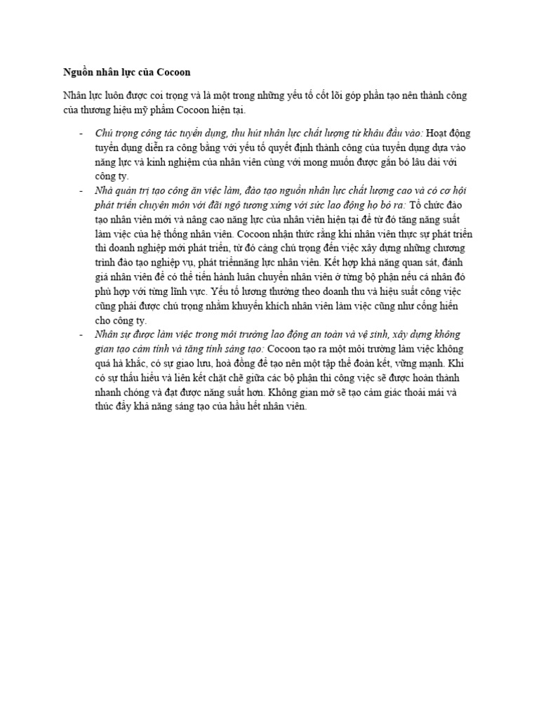 Ngu N Nhân L C C A Cocoon | PDF