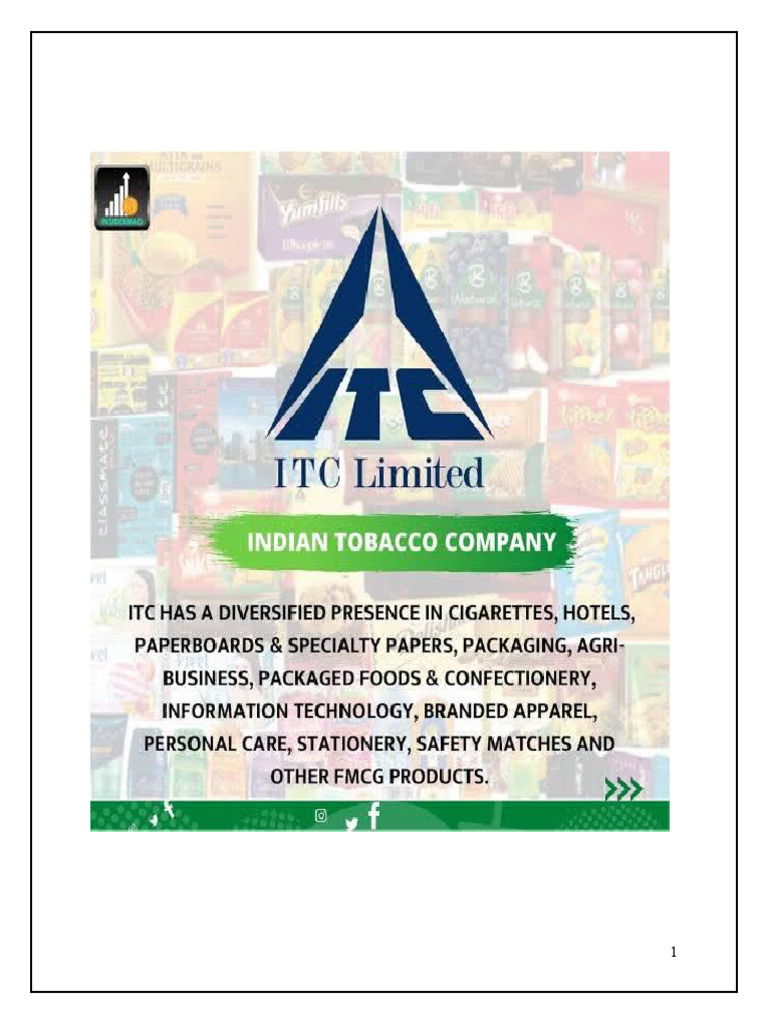 Report On Itc Panchla | PDF | Employment | Factory