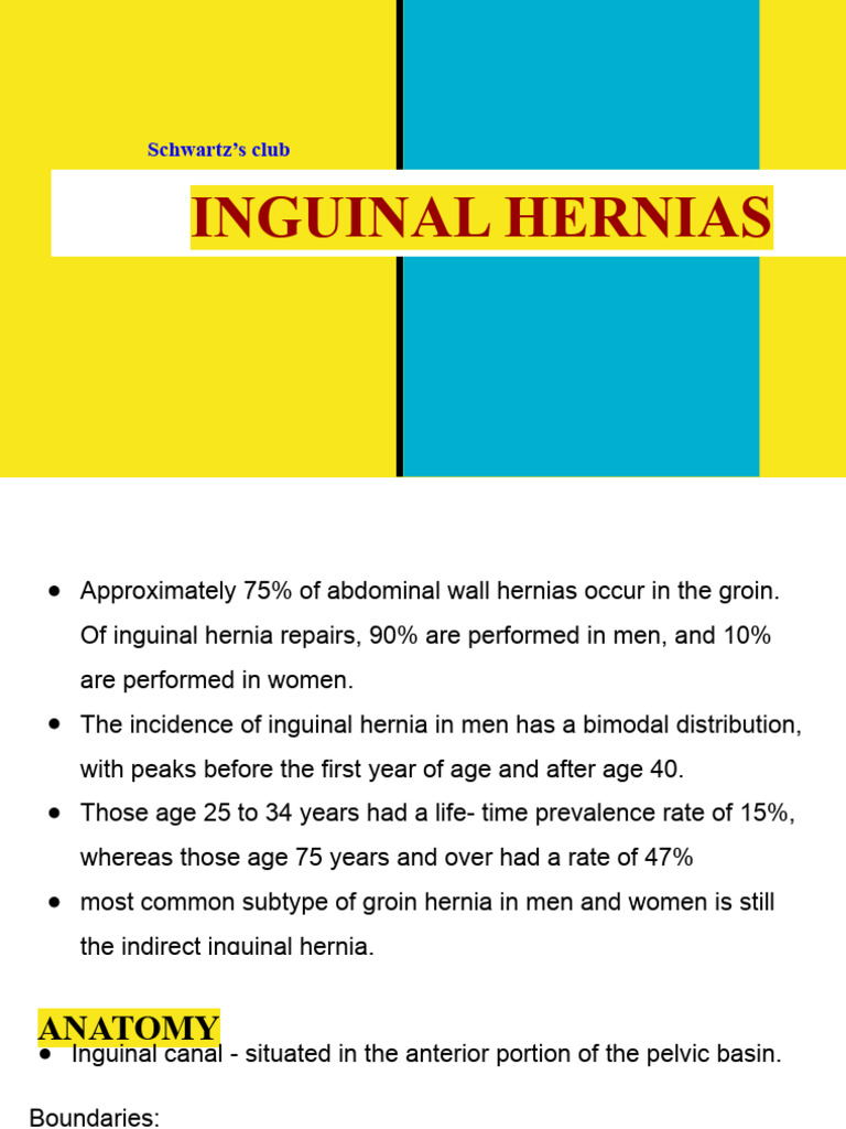 Inguinal Hernia | PDF