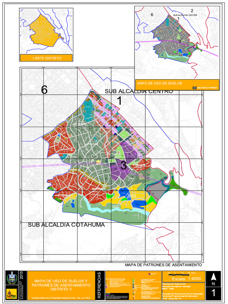 Mapa Patrones de Asentamiento | PDF