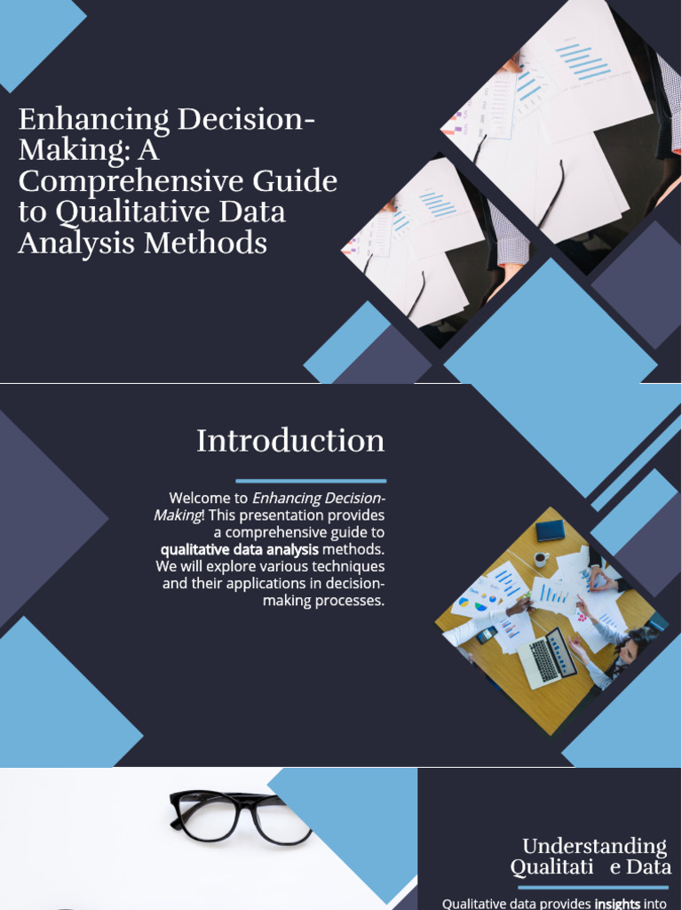 Qualitative Data Analysis for Decisions | PDF | Qualitative Research | Data
