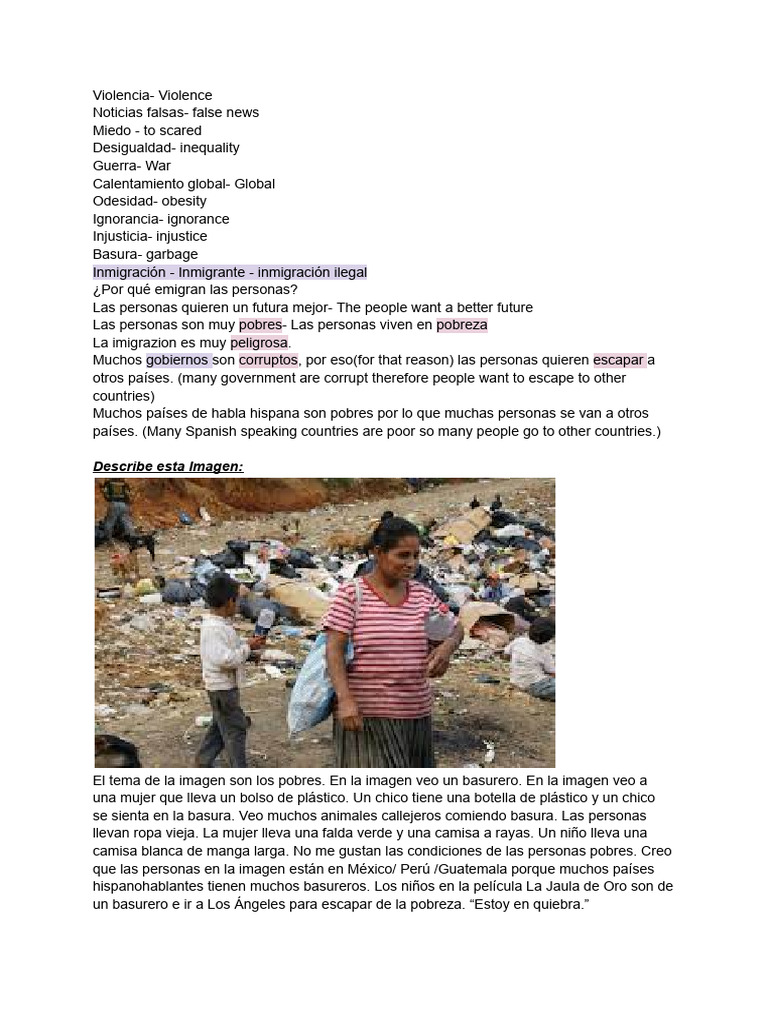 Desigualdad y pobreza en países hispanohablantes | PDF