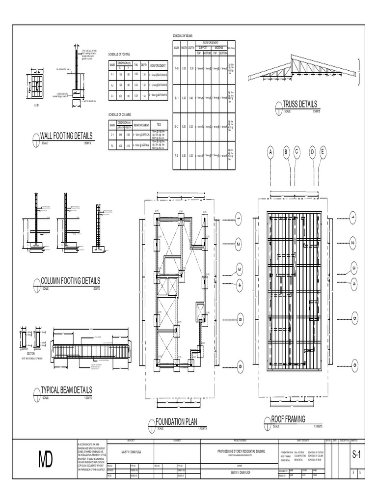 Cad Structural | PDF | Architectural Elements | Building