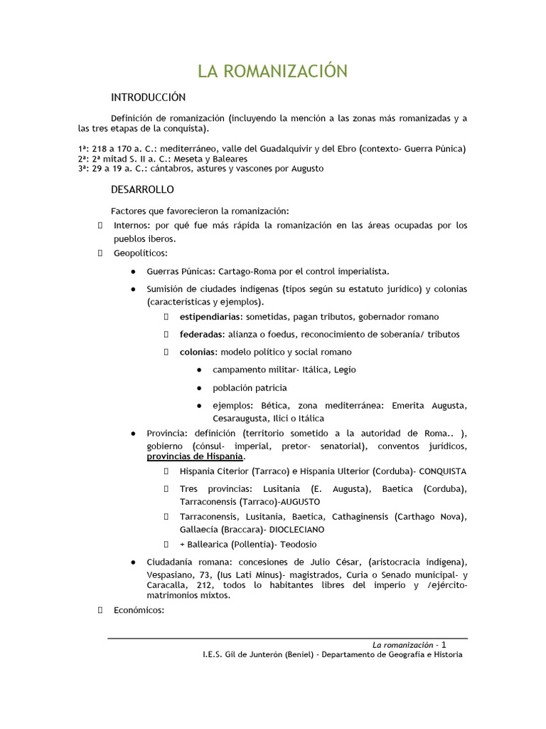Esquema Historia | PDF | imperio Romano | Mundo grecorromano