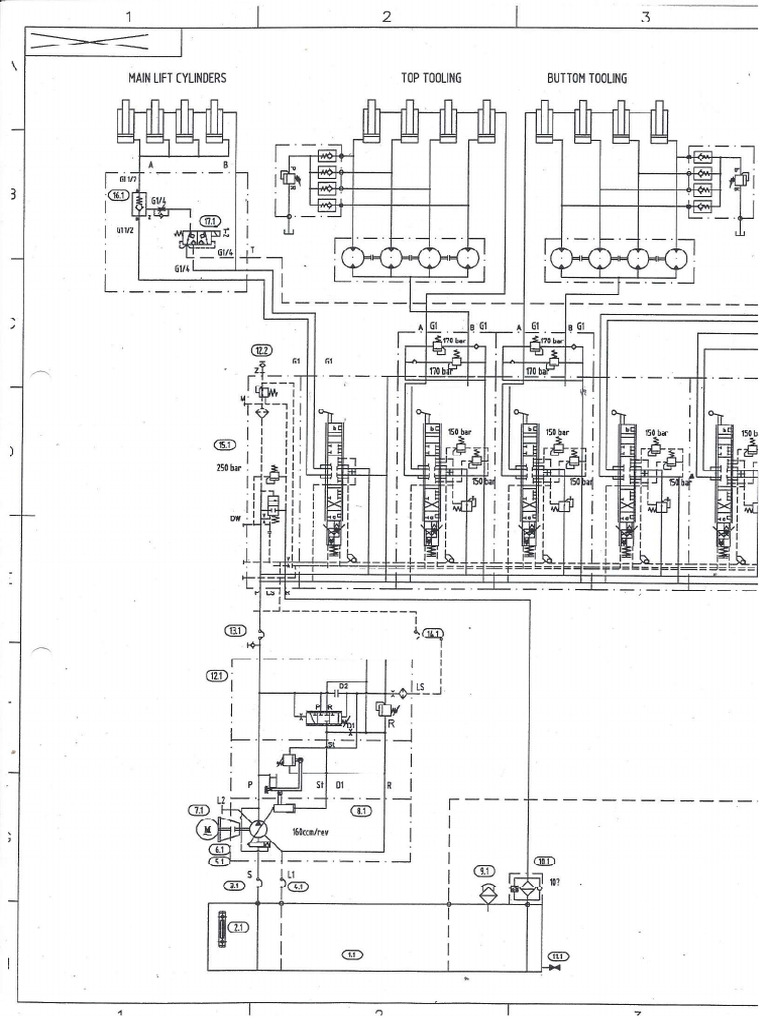 Diagrama Hidraulico Prensa Edmo | PDF