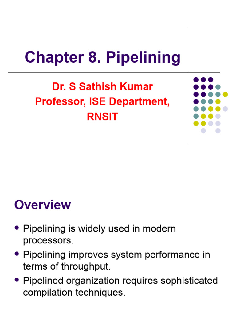 Module 5- Pipelining | PDF | Central Processing Unit | Computer Programming