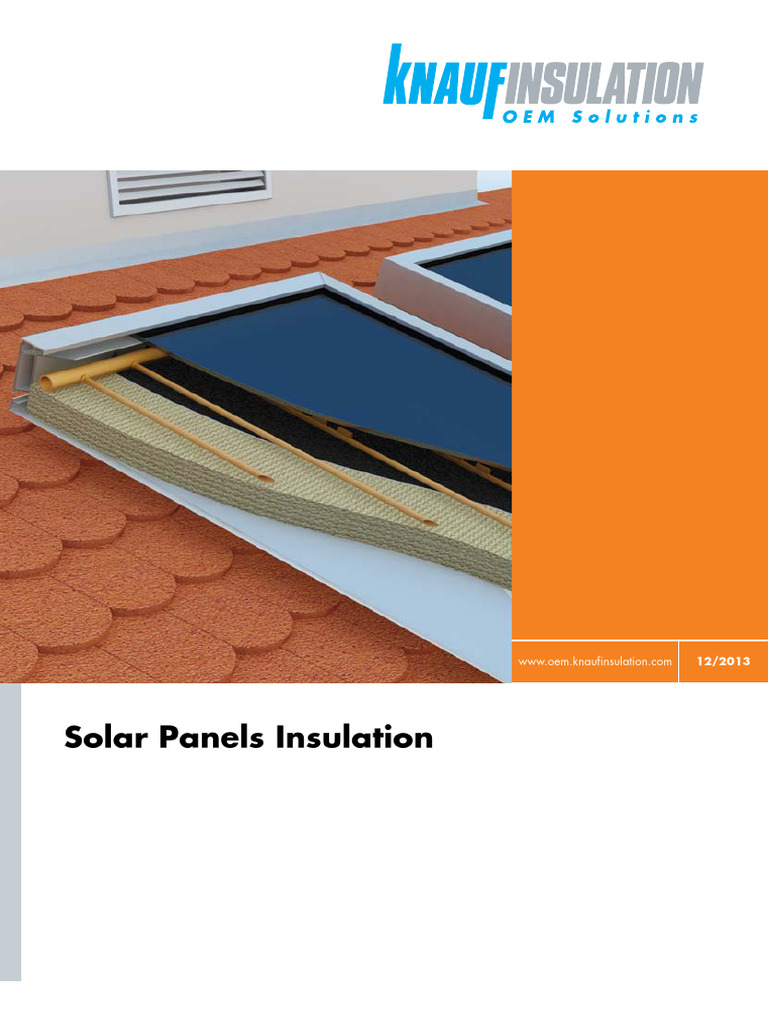 Ki Oem Solar - Panels - Insulation New Onesided | PDF | Building ...