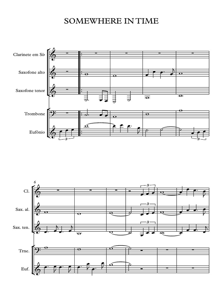 Somewhere in Time | PDF