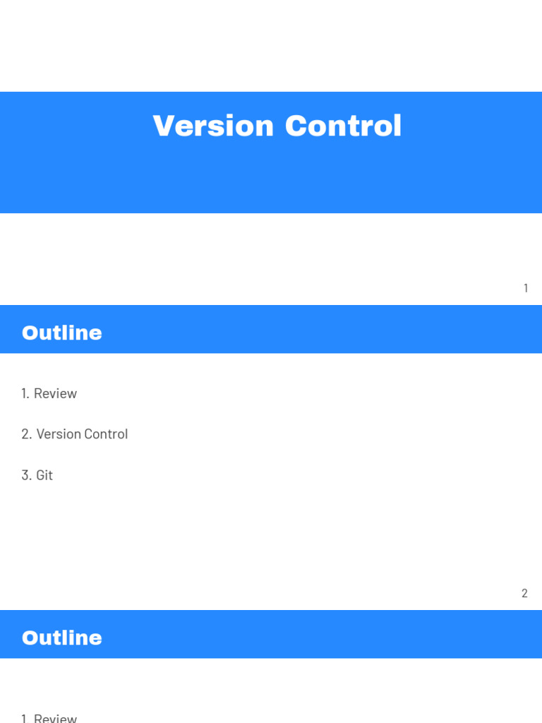 8 Version Control | PDF | Version Control | Computer File