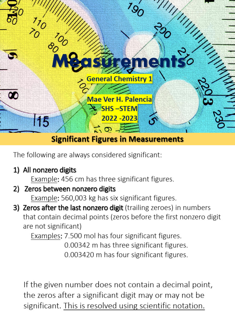 Lesson-5 Measurements | PDF