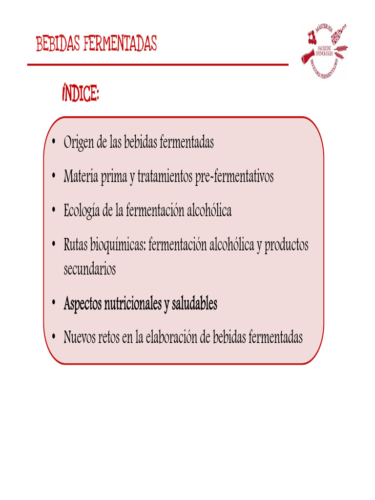 Aspectos Nutricionales y Nuevos Retos 18 - 19 | PDF | Caloría | Vino