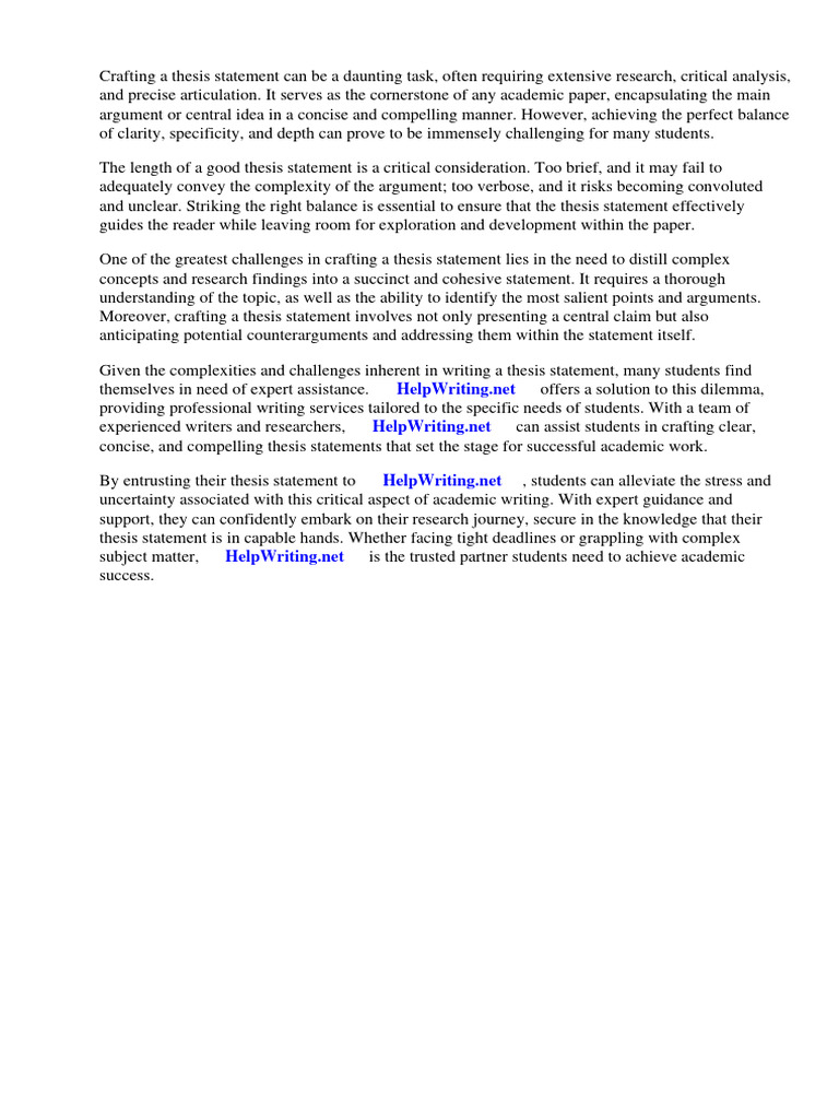 Mastering Thesis Statement Crafting | PDF | Essays | Thesis