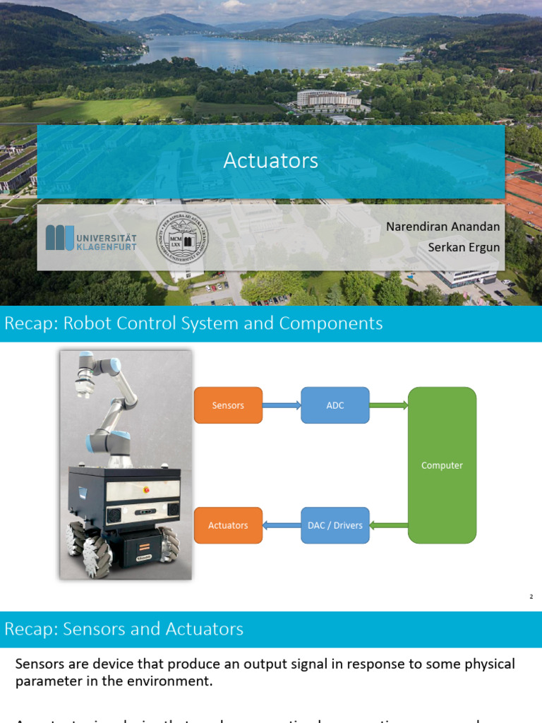 Lec4 Actuators | PDF
