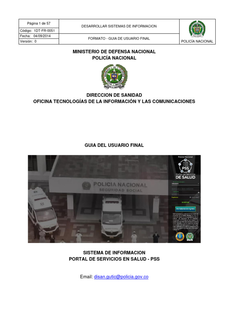 1DT-FR-0051 Formato - Guia de Usuario Final | PDF | Contraseña | Usuario (informática)