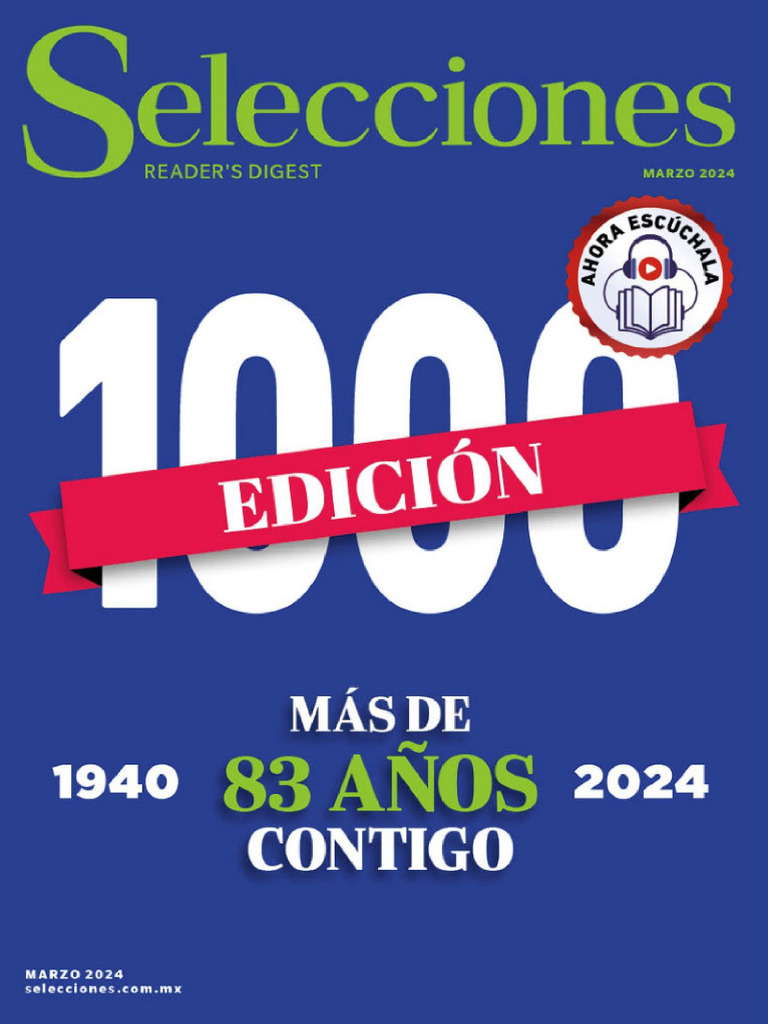 Selecciones de Reader Digest México - Marzo 2024 | PDF Selecciones de Reader Digest México - Marzo 2024 | PDF