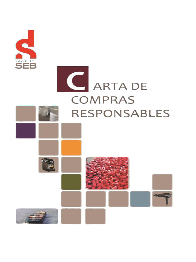 Carta de Compras Responsables | PDF | Salario | Organización ...