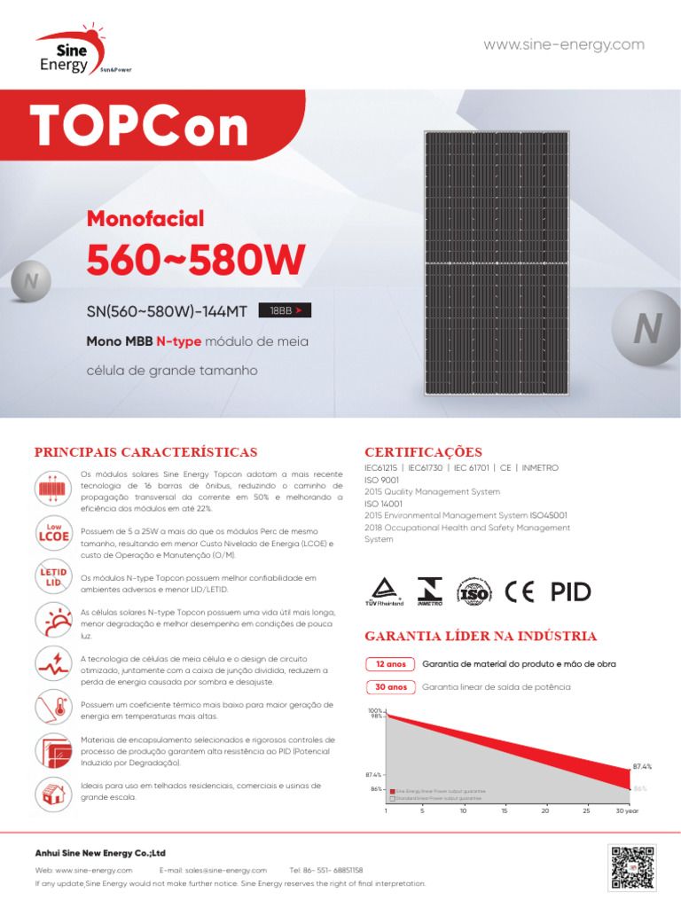 6 - Datasheet Módulo | PDF