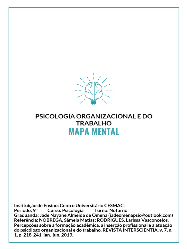 Mapa Mental - POT | PDF