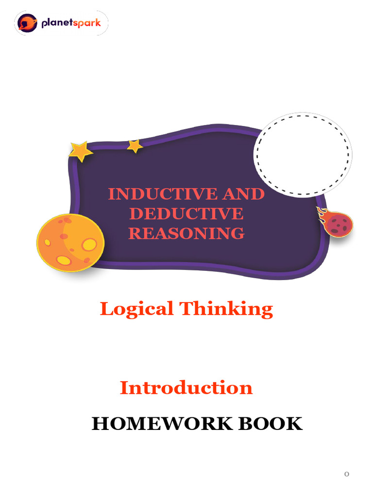 Logical Thinking Pdf Deductive Reasoning Inductive Reasoning
