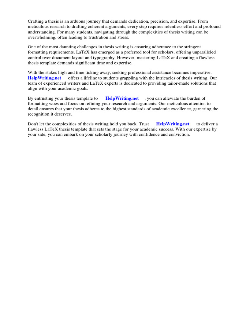 Eth Thesis Template Latex | PDF | Thesis | Page Layout