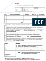 Dispute Form | PDF | Payments | Debit Card
