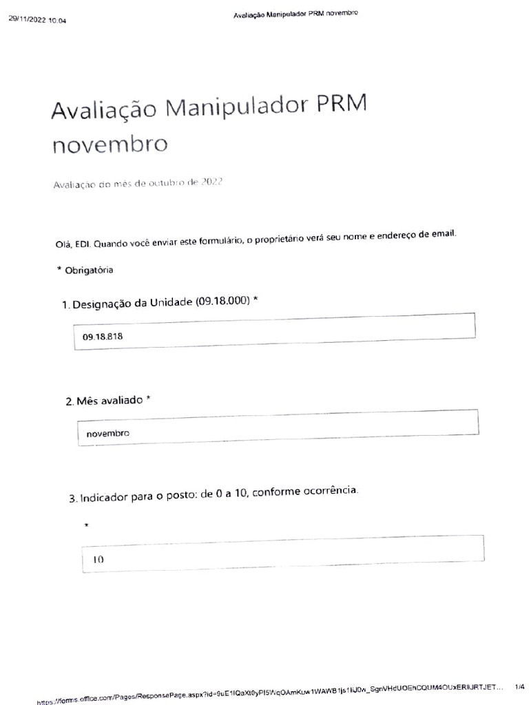 PRM Nov 2022 | PDF