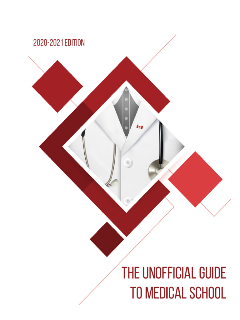 Unofficial Guide To Canandian Medical School | Download Free PDF | Cost ...