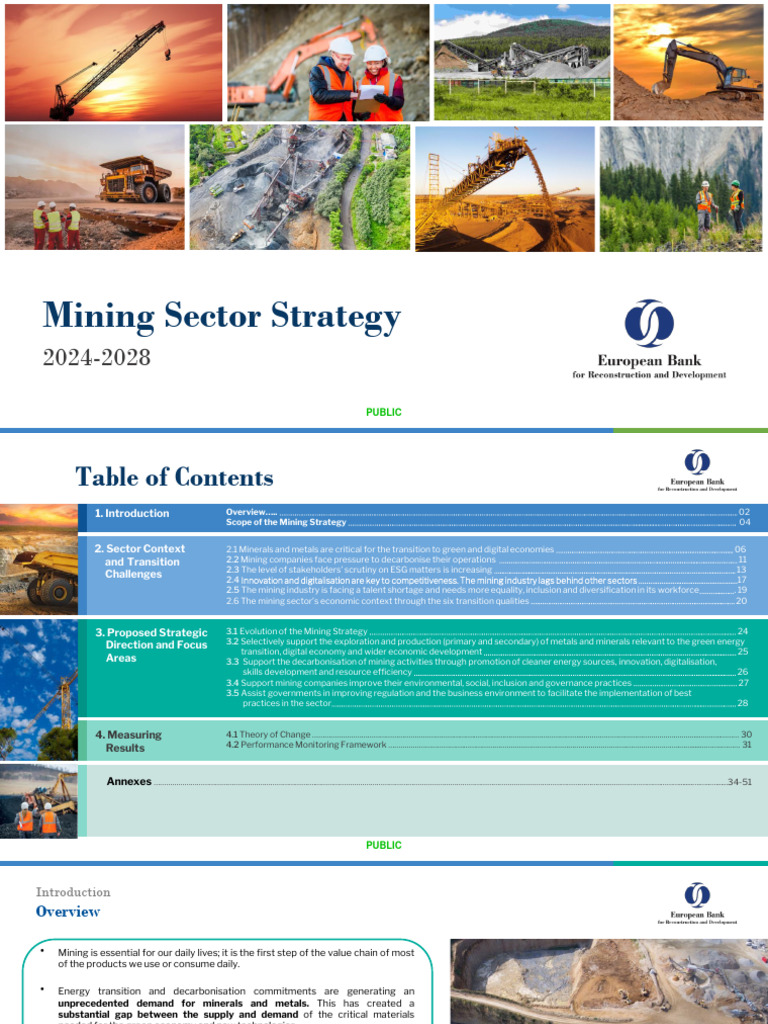 Draft Mining Strategy | Download Free PDF | Low Carbon Economy ...