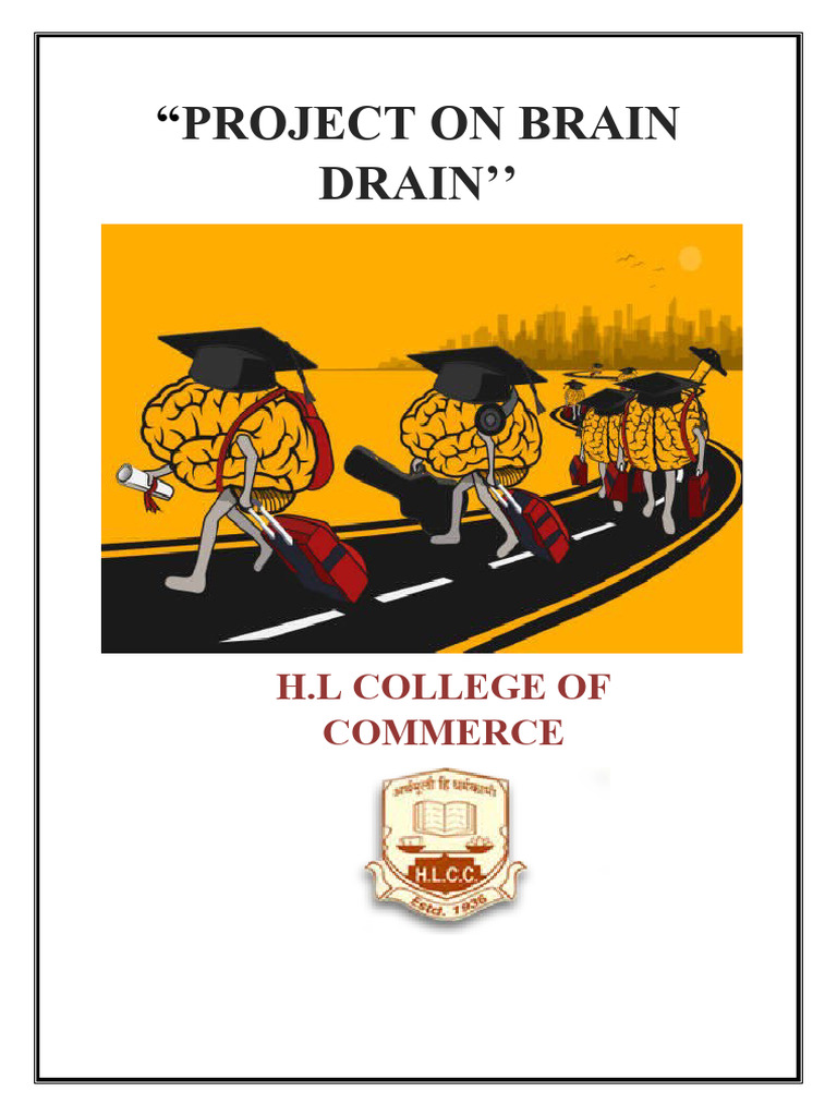 Commerce Students' Brain Drain Study | PDF | Human Migration | Human ...