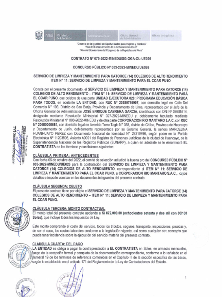 modelo de contrato | PDF