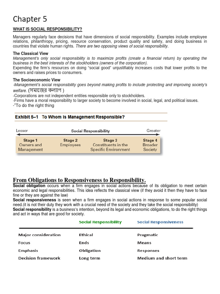 Chapter-3 Update | PDF | Morality | Corporate Social Responsibility