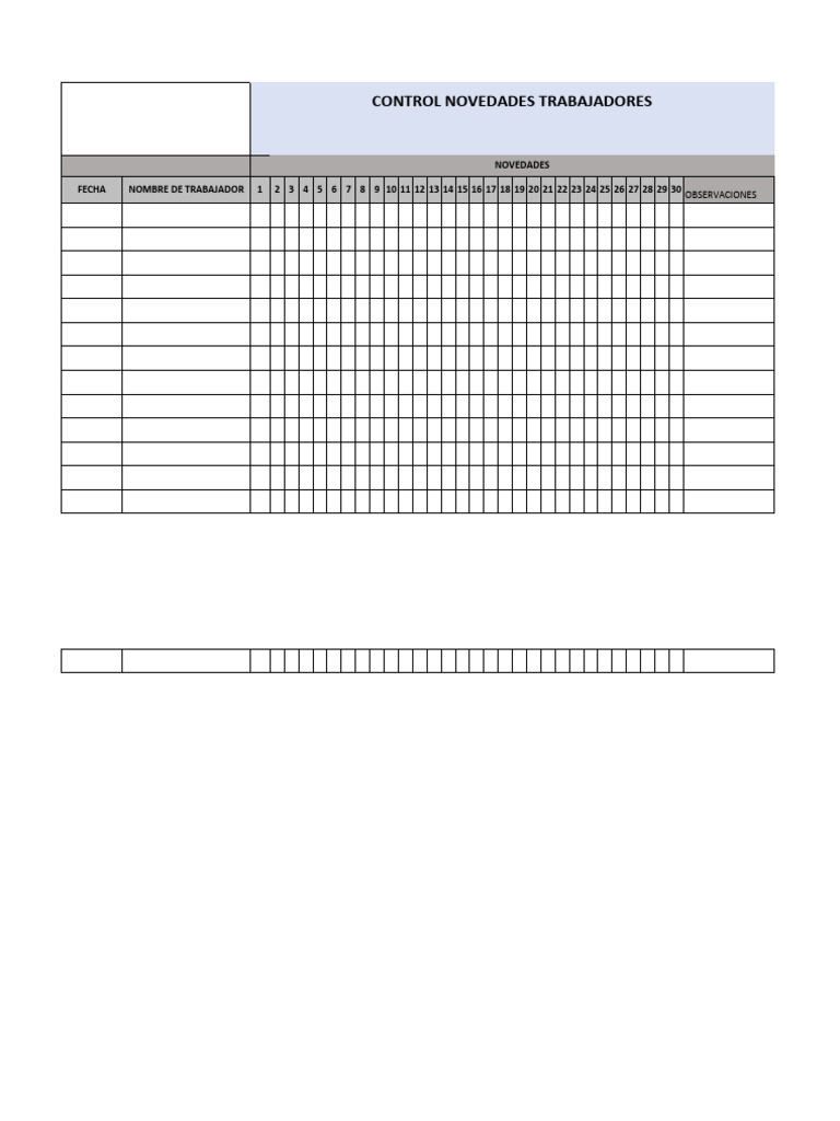 Control Novedades PDF