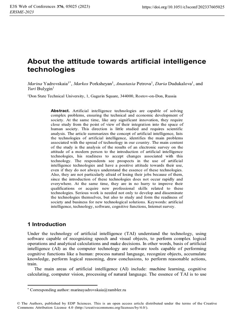 Survey Ai Pdf Artificial Intelligence Intelligence Ai Semantics